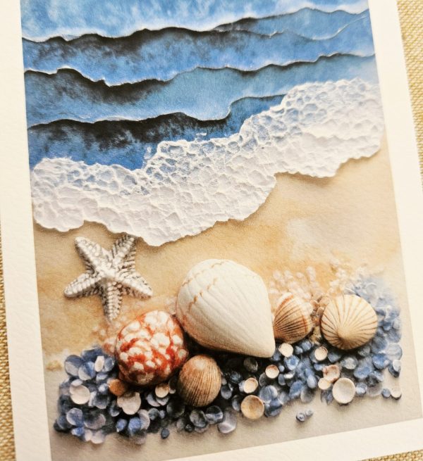 Coastal Greeting Card Set – Set of 6 A6 Nautical Animal Cards - Bespoke ...